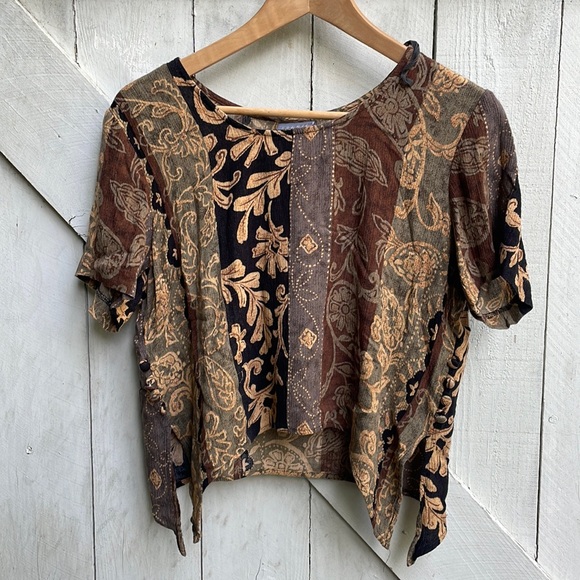 Rabbit Rabbit Rabbit | Tops | Vintage Unique Top | Poshmark